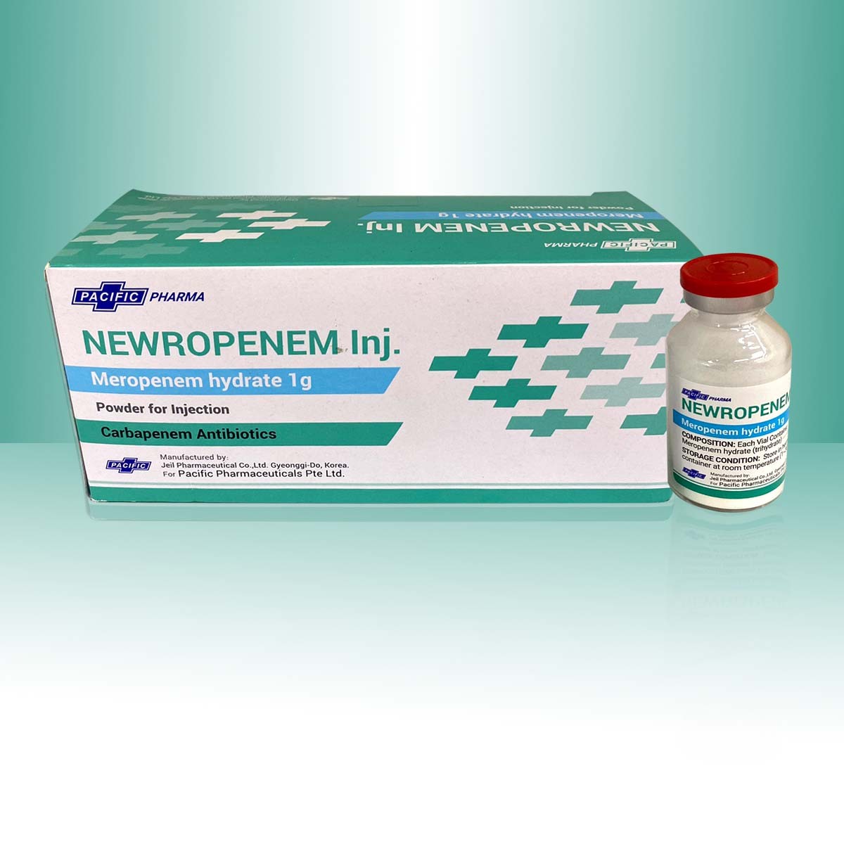 Pacific-AA Online Shop | Newropenem Inj 1g Detail